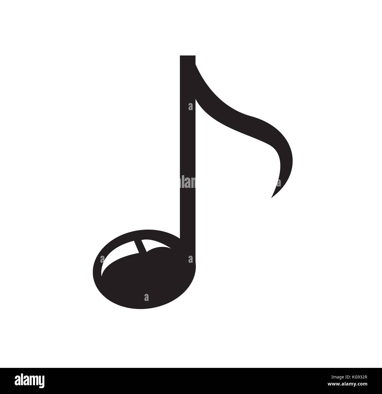 music note vector illustration Stock Vector Image & Art - Alamy