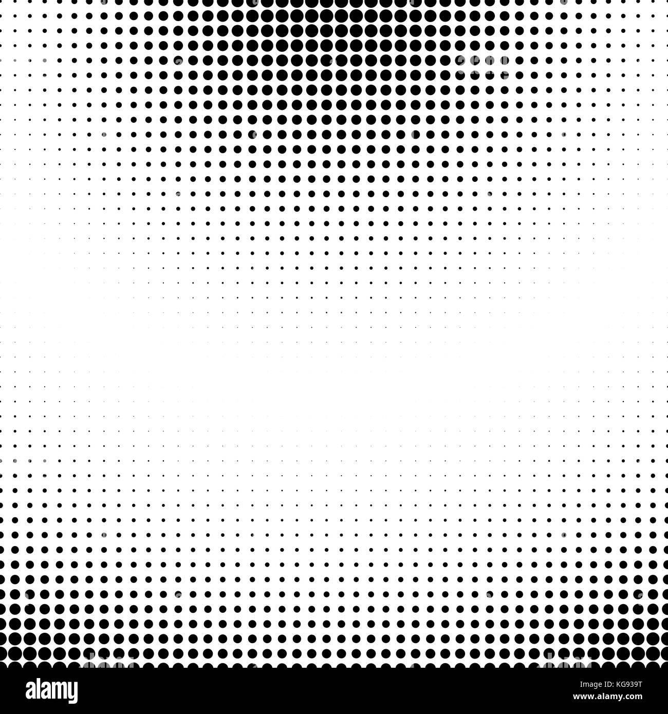 Grunge Halftone Textured Pattern With Dots Vector Pop Art Dotted