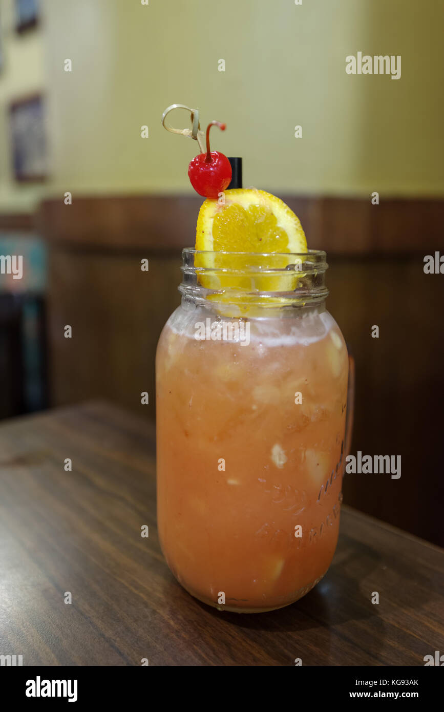 Four season ice tea, Philippines Stock Photo - Alamy