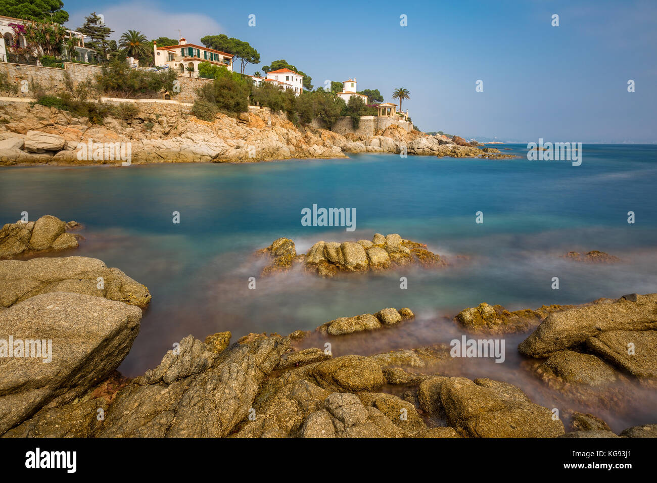 Nice detail from Costa Brava ( Catalonia) coastal in Spain Stock Photo ...
