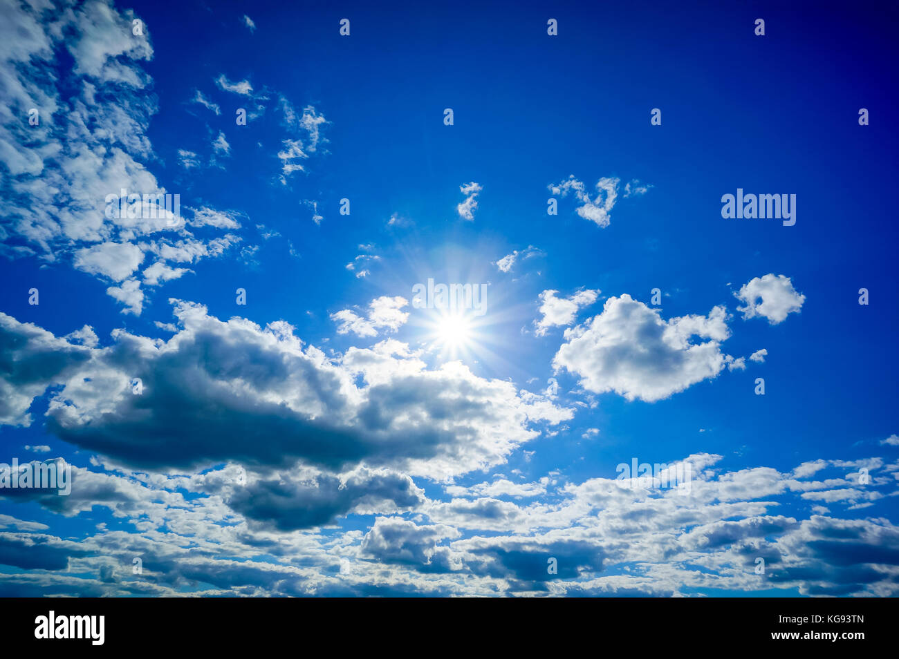 Blue sky cloud view hi-res stock photography and images - Alamy