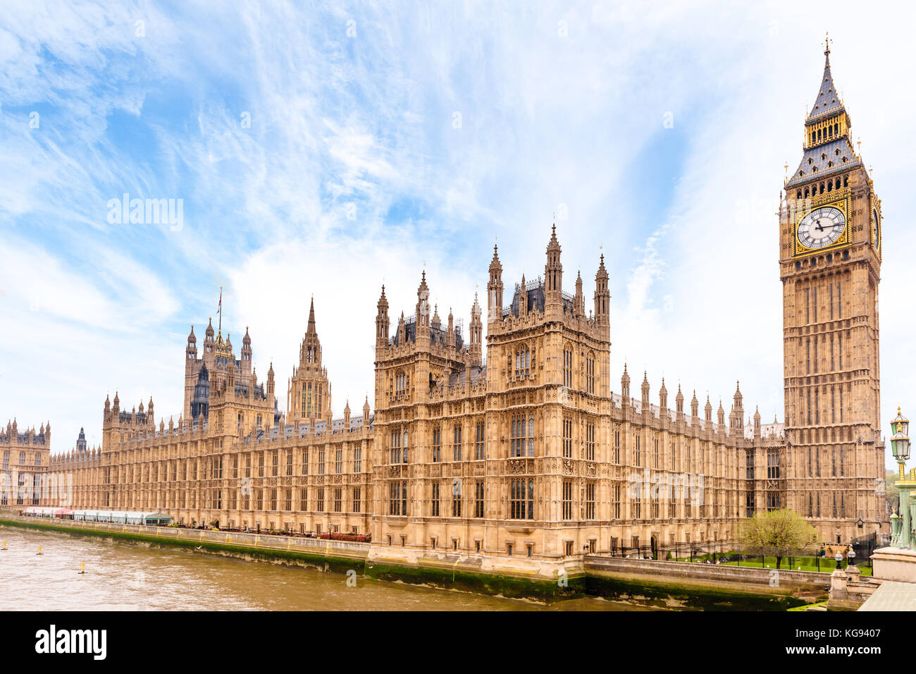 Houses of Parliament and Big Ben in London Stock Photo - Alamy