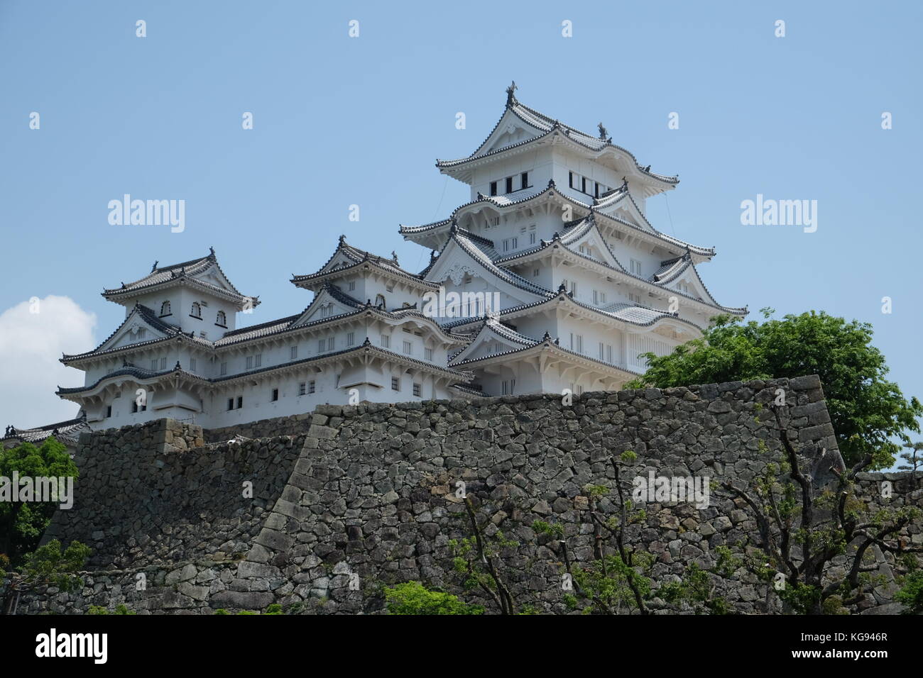 Himeji Castle in Japan is one of the finest examples of Japanese castle ...
