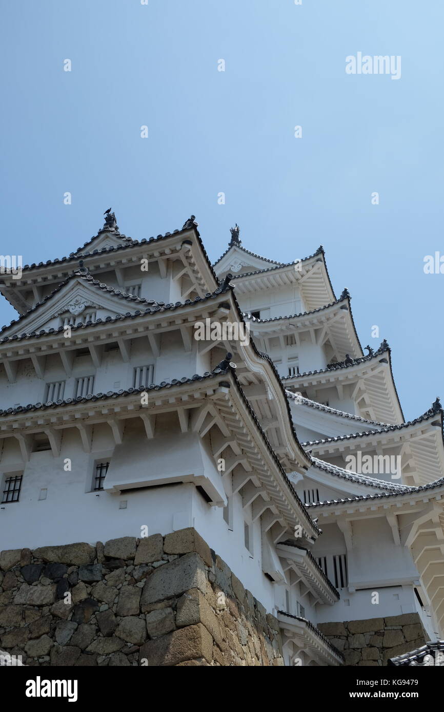 Himeji Castle in Japan is one of the finest examples of Japanese castle ...