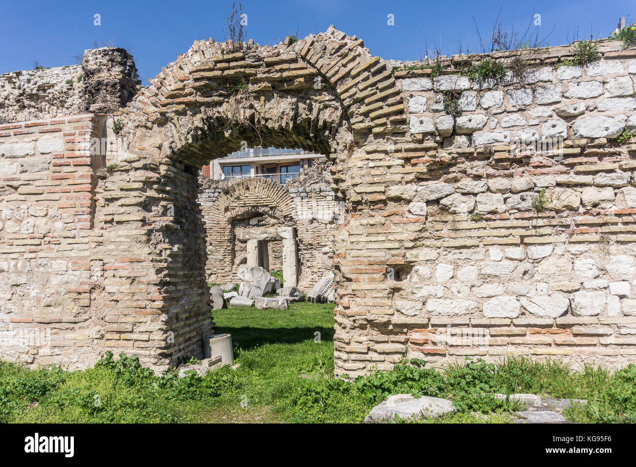 Ruins roman baths varna bulgaria hi-res stock photography and images ...