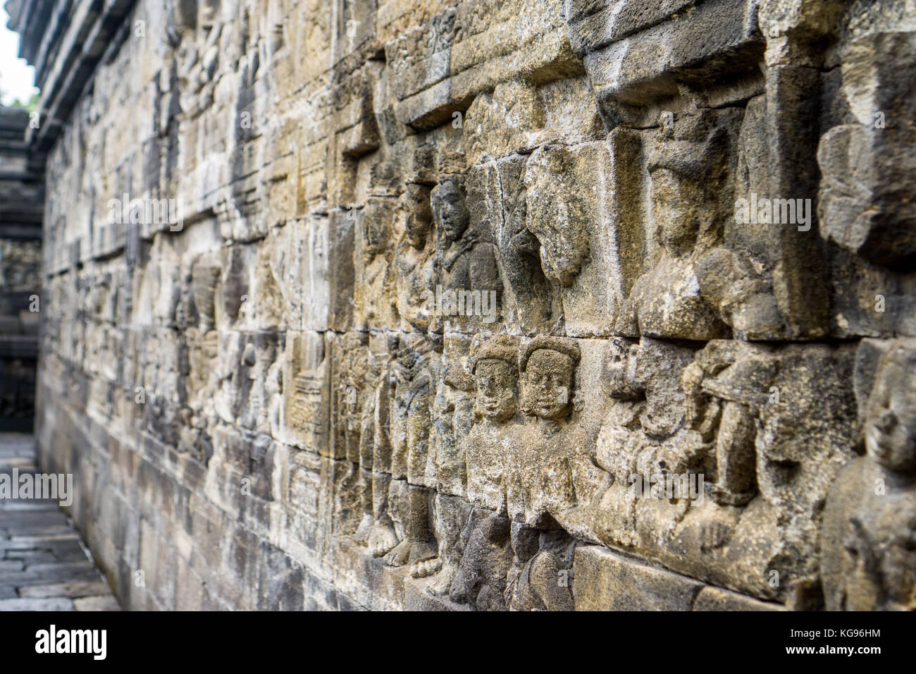 Inside borobudur temple hi-res stock photography and images - Alamy