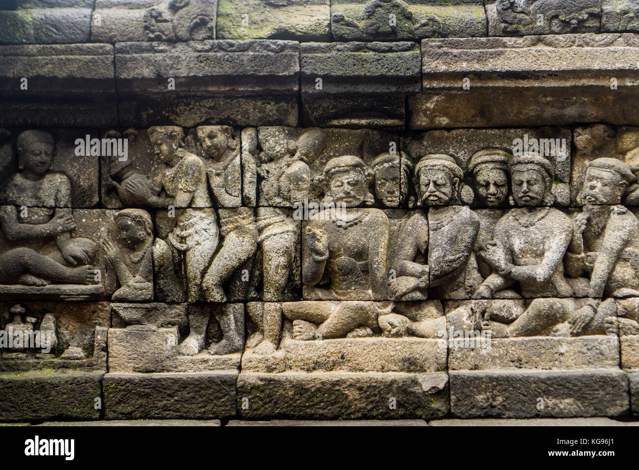 Inside borobudur temple hi-res stock photography and images - Alamy