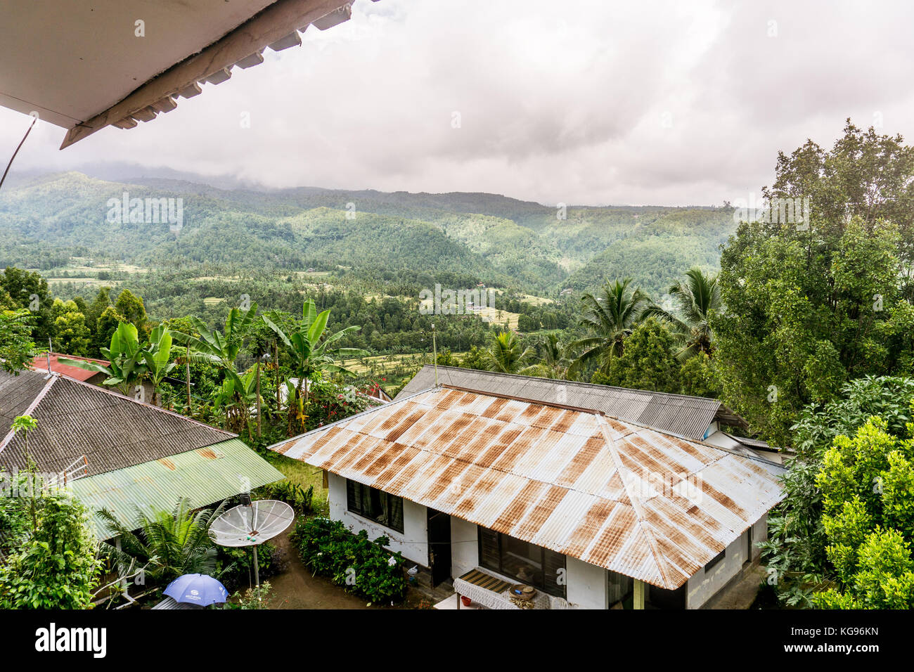 Munduk - View from our hotel Stock Photo - Alamy
