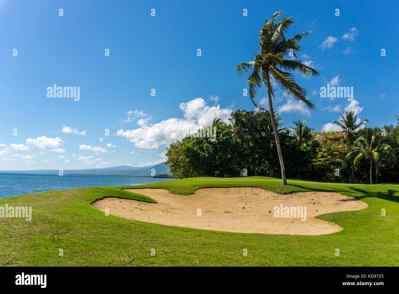 Fancy 5-star hotel on Sira Beach Stock Photo - Alamy