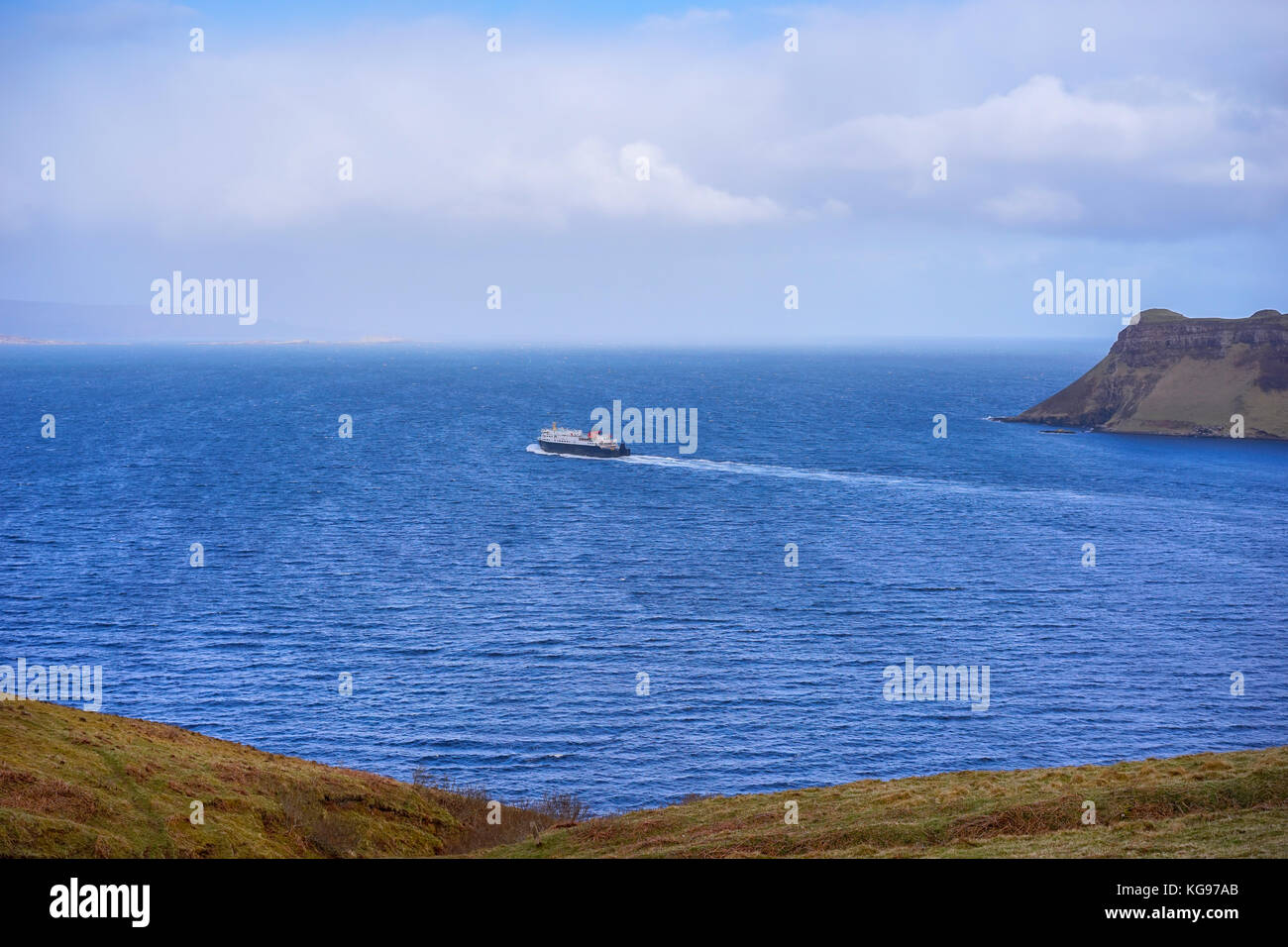 A Ferry depart from Ferry Terminal, Uig, Isle of Skye, Highland ...