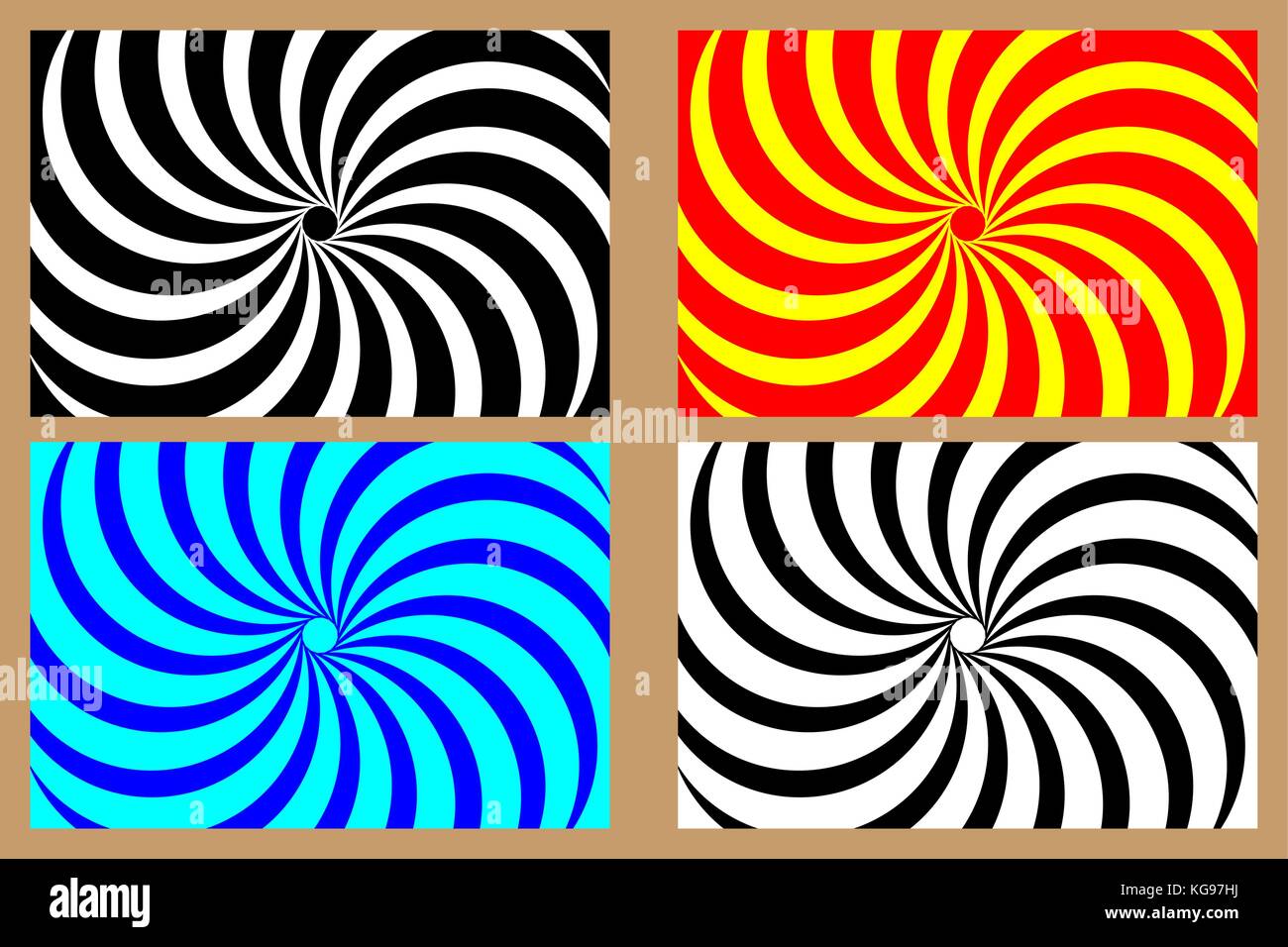 Rays - abstract striped background - vector set Stock Vector Image ...