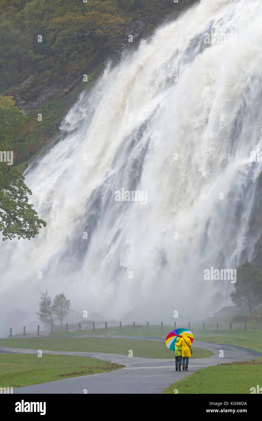 Powerscourt Waterfall, Enniskerry, Co. Wicklow, Ireland Stock Photo - Alamy