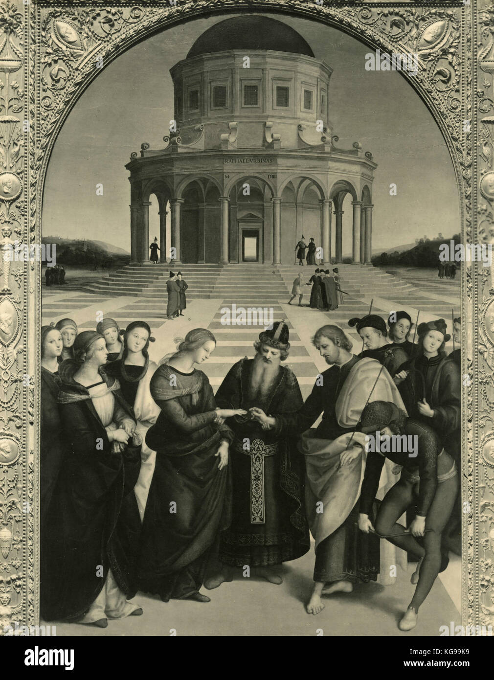 The Marriage Of The Virgin Raphael