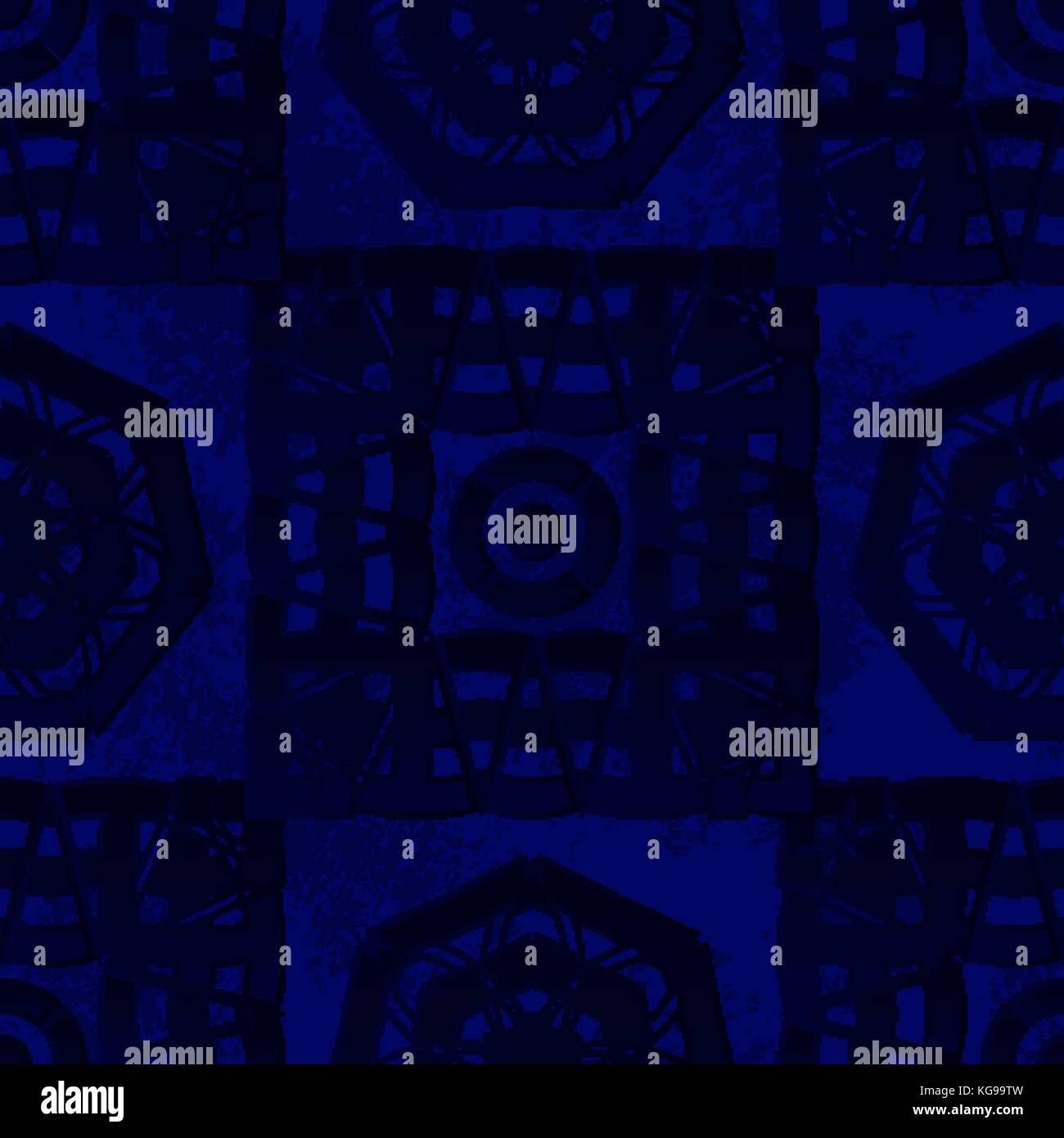 Vector pattern for fabric. Beautiful geometric blue background ...