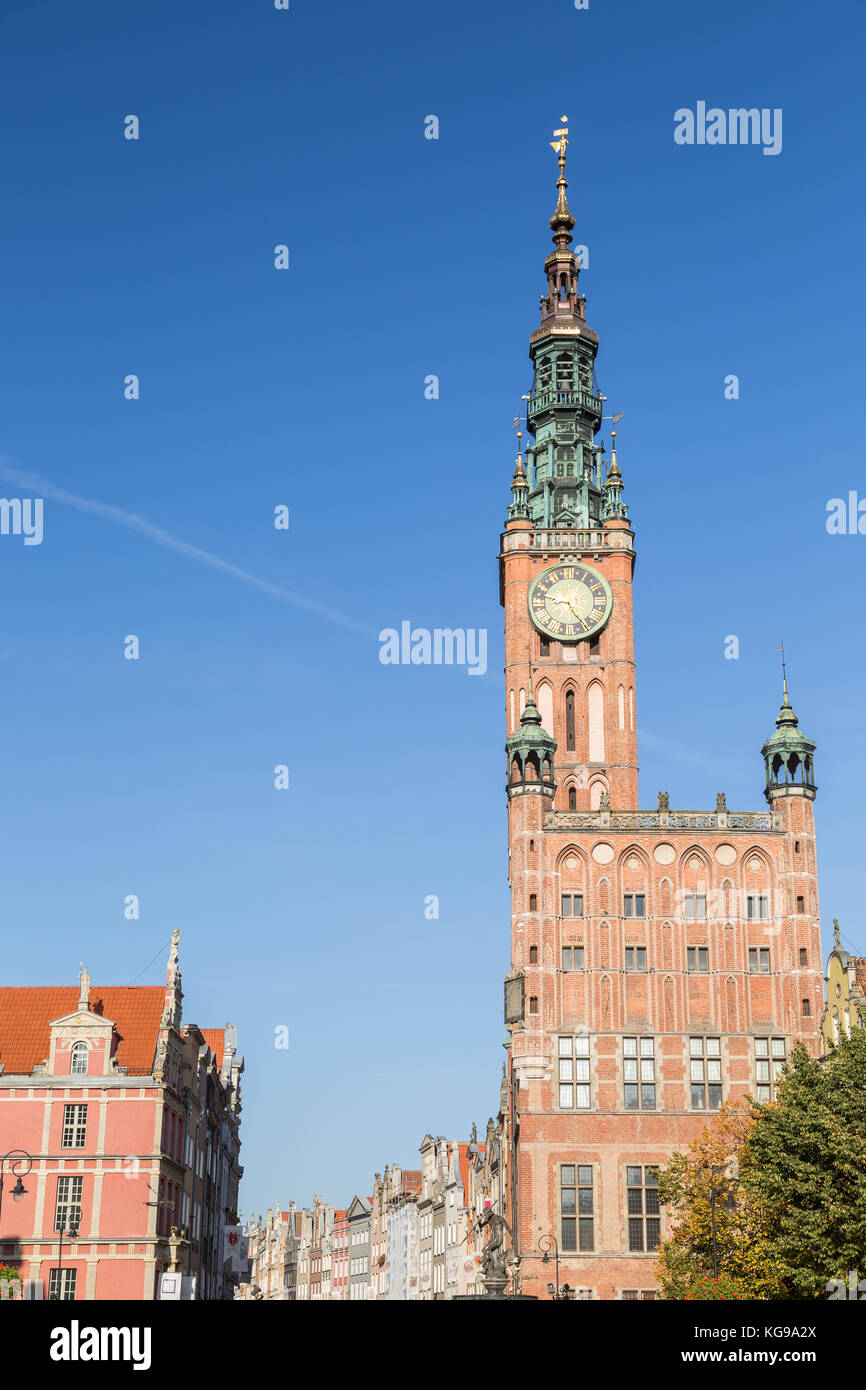 View of the Main Town Hall located at Long Market Street (Long Lane) at ...