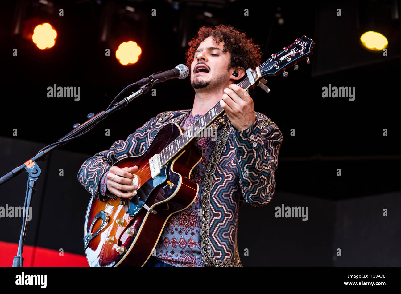 Guitarist for the Columbian band MONSIEUR PERINE - MONTEREY JAZZ ...
