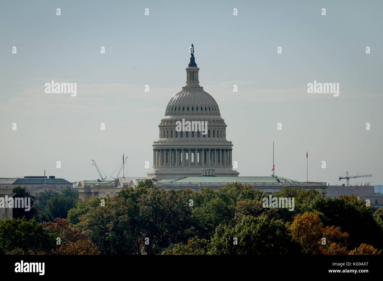View of the U.S. Capitol building in Washington D.C., Friday, November ...
