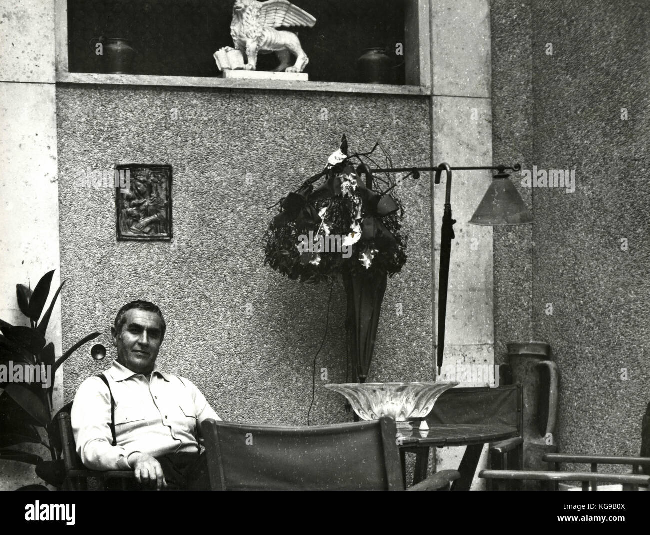Painter Eliano Fantuzzi Stock Photo - Alamy