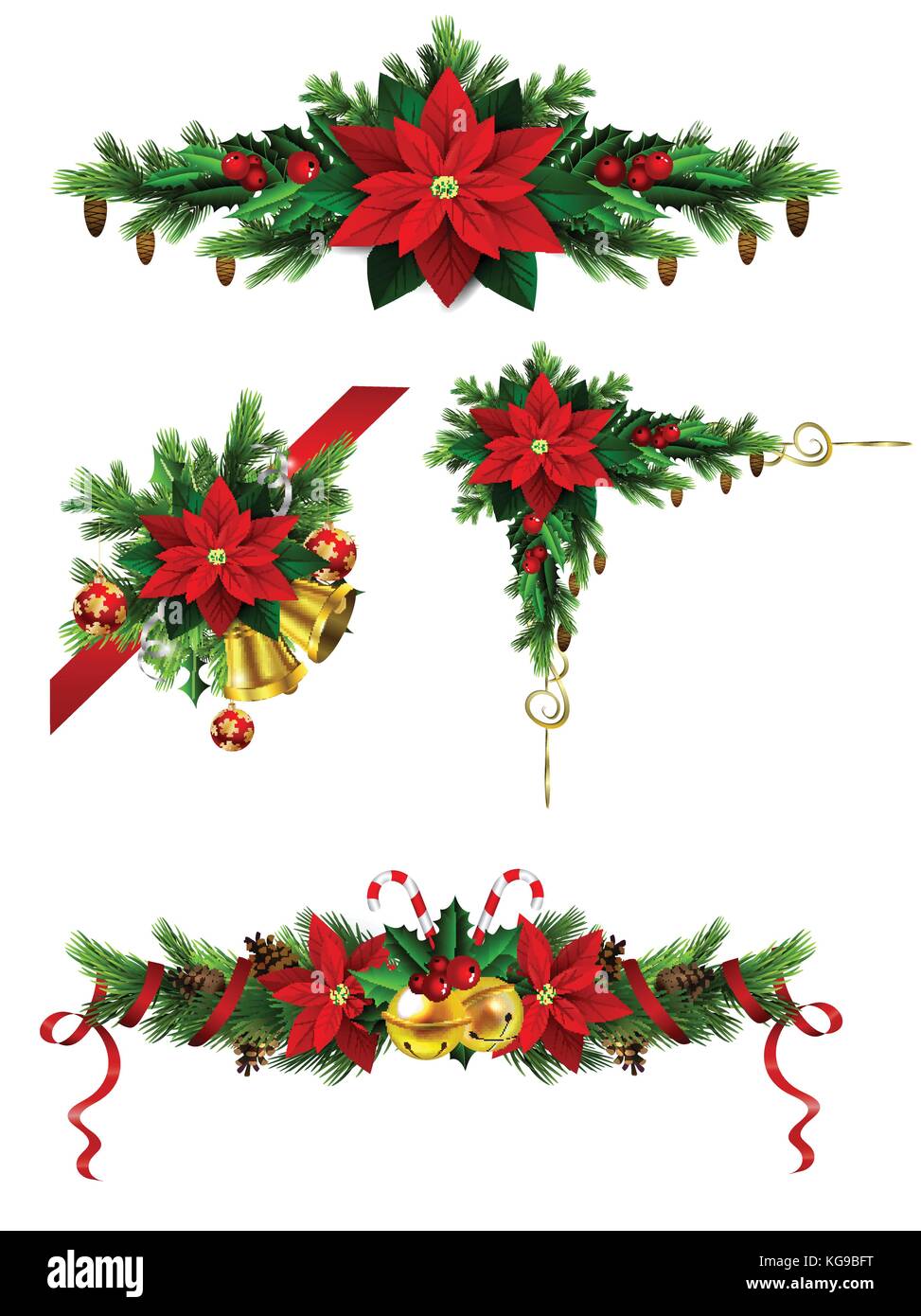 Christmas elements for your designs Stock Vector Image & Art - Alamy