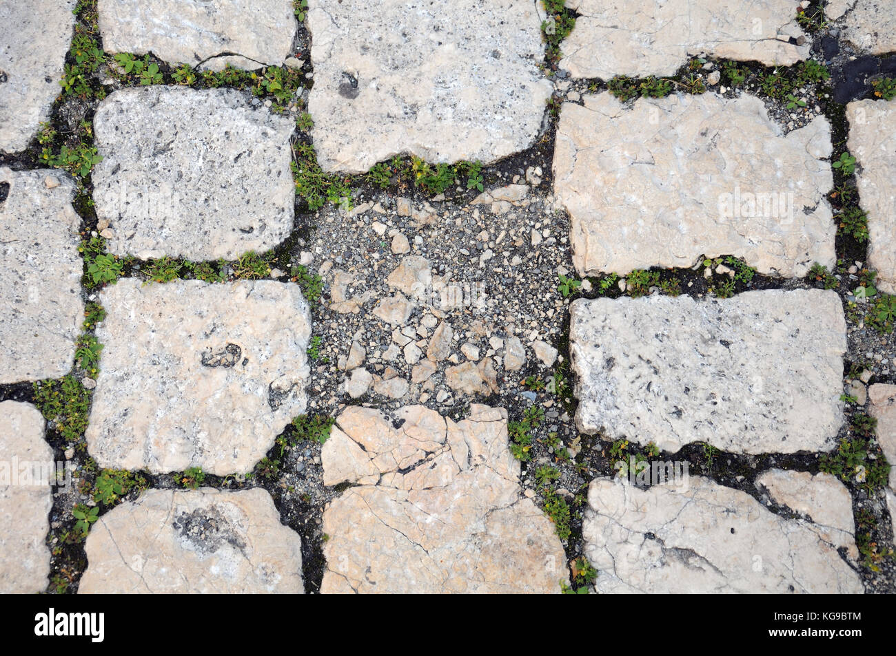 old limestone pavement Stock Photo - Alamy