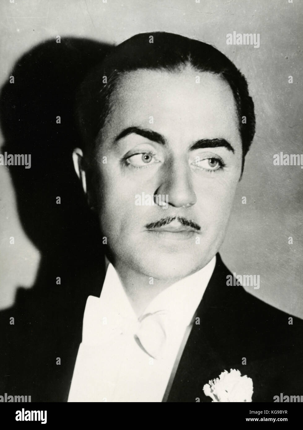 American actor William Powell Stock Photo - Alamy