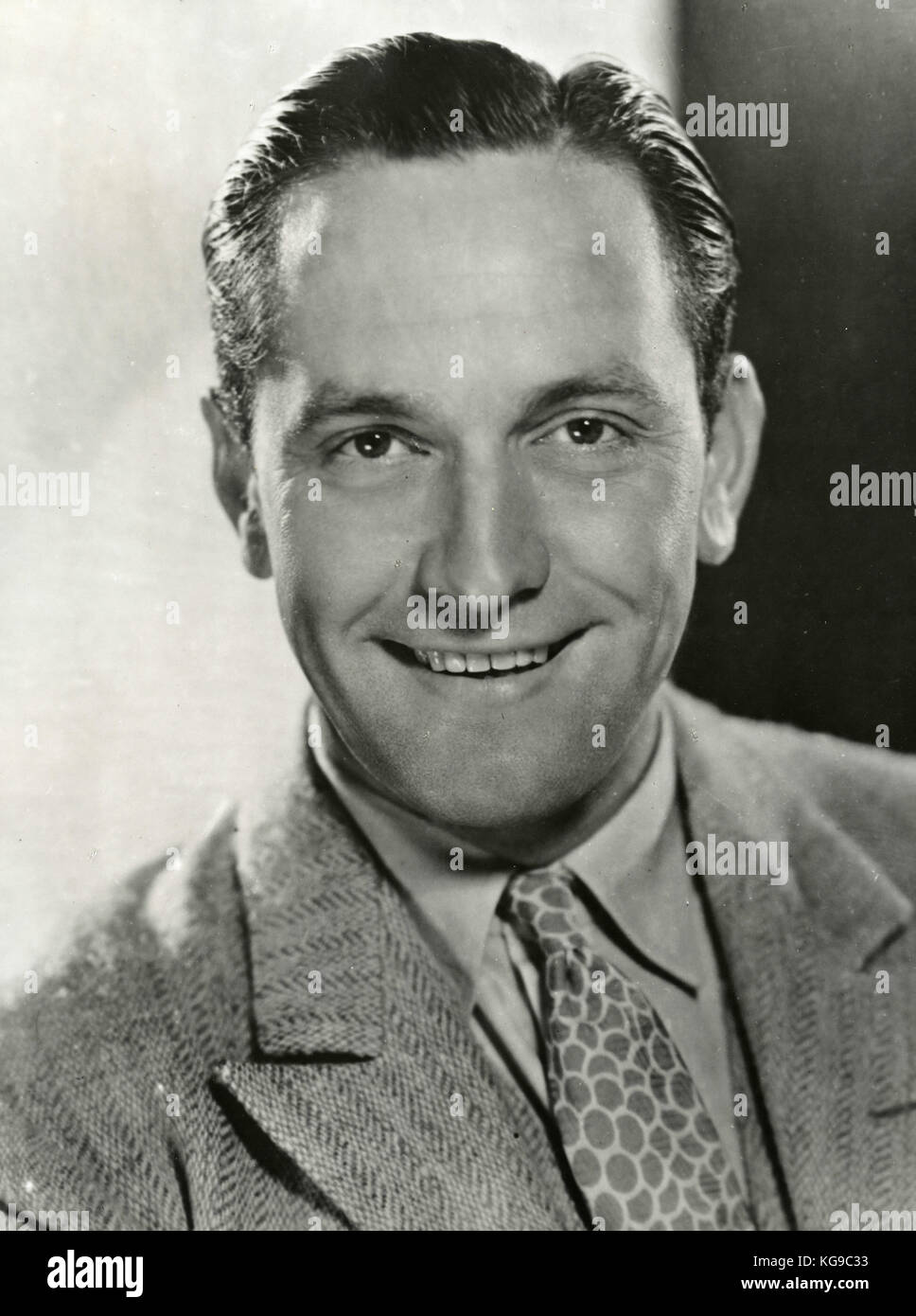 Actor Fredric March Stock Photo - Alamy