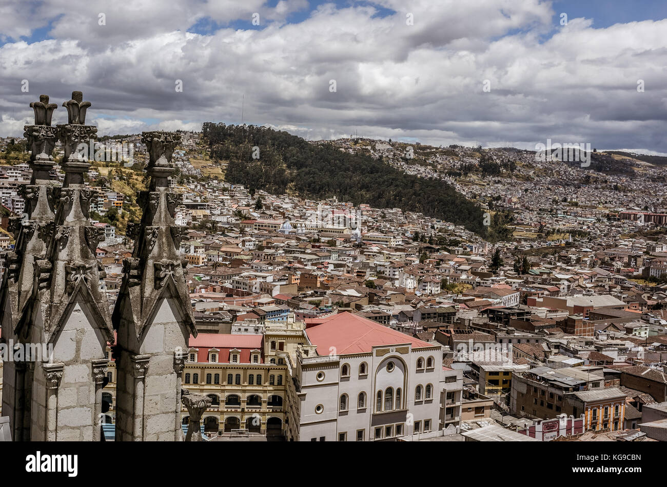 Old Town Quito Stock Photo - Alamy