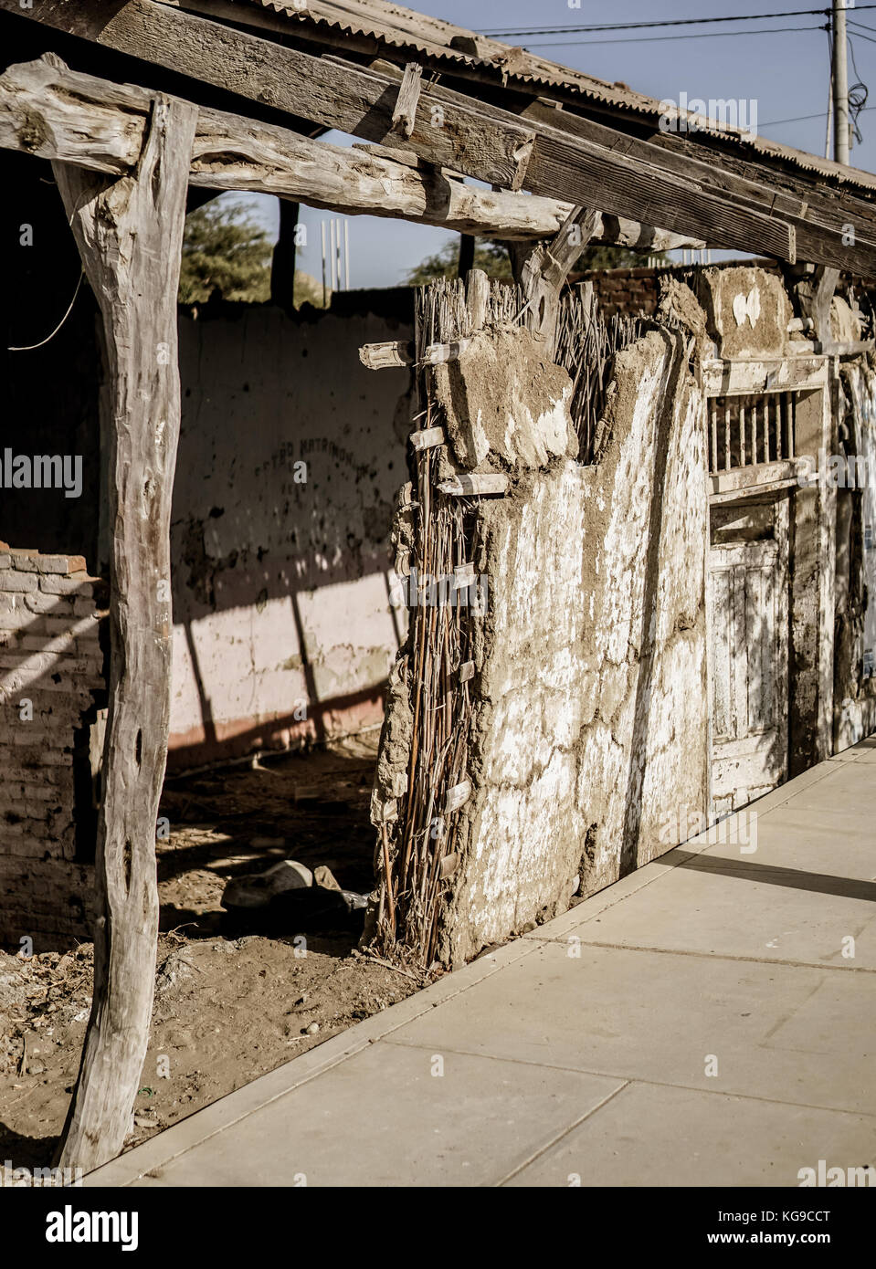 The small city of Colan Stock Photo - Alamy