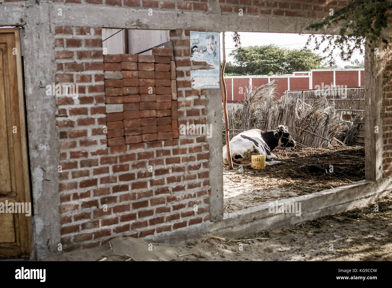 The small city of Colan Stock Photo - Alamy