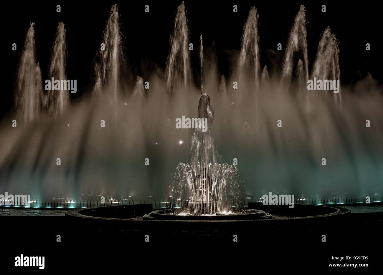 The Magic Water Show Stock Photo - Alamy