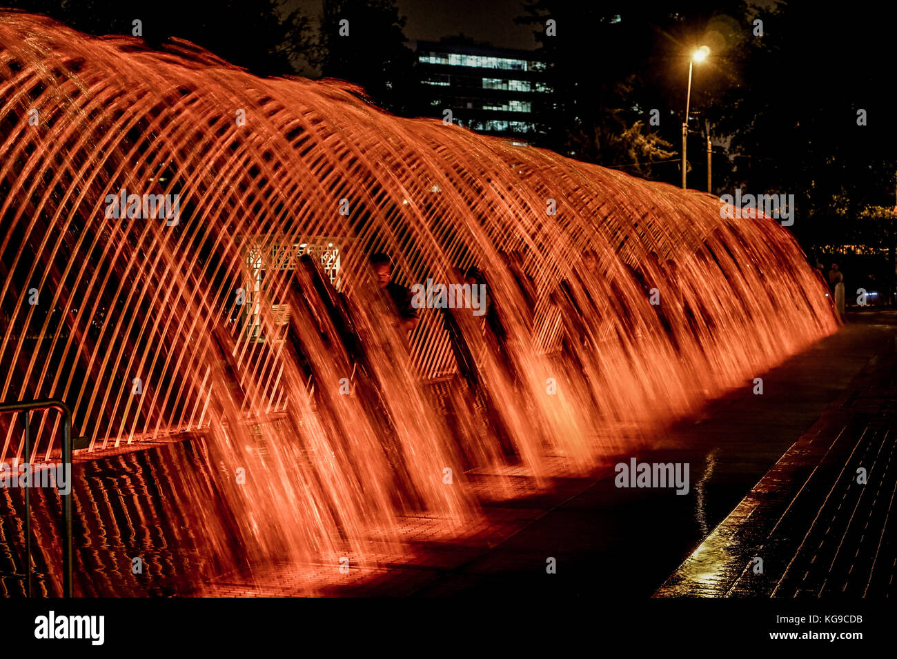 The Magic Water Show Stock Photo - Alamy