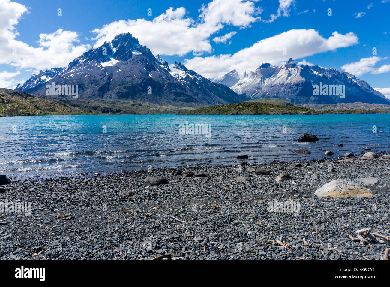 Refugio grey torres del paine hi-res stock photography and images - Alamy