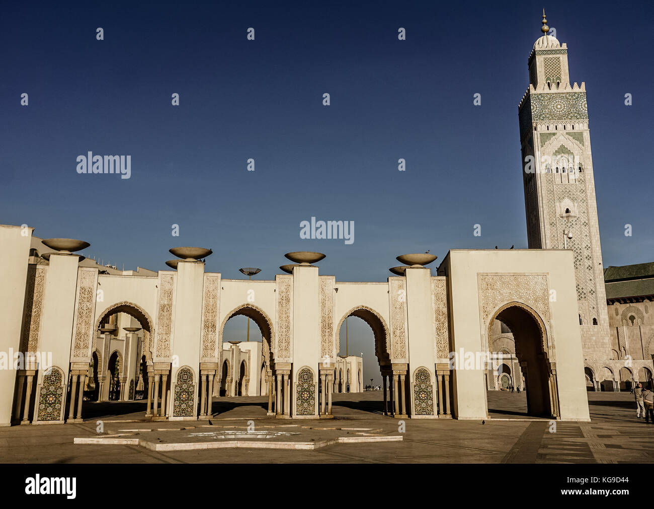 Hassan II Mosque Stock Photo - Alamy
