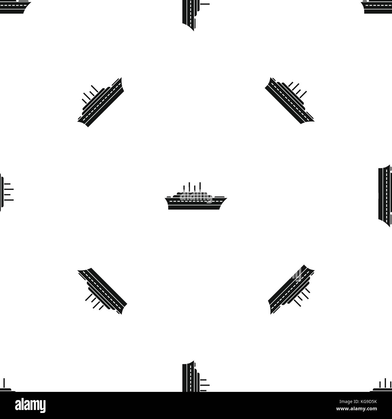 Ship pattern seamless black Stock Vector Image & Art - Alamy