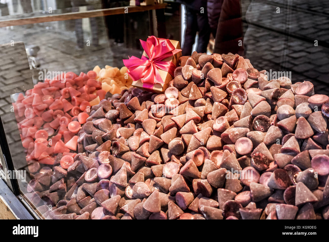 Stack of cuberdons Stock Photo - Alamy