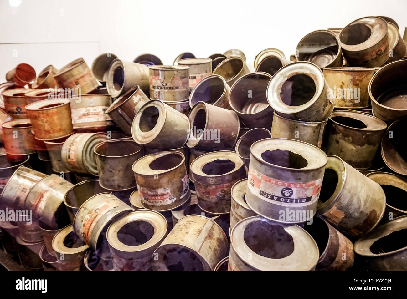 Concentration Camp - Poison Gas Stock Photo - Alamy