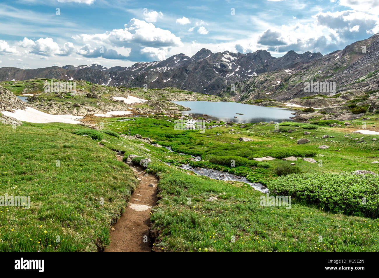 Rocky Mountain Landscape Stock Photo - Alamy