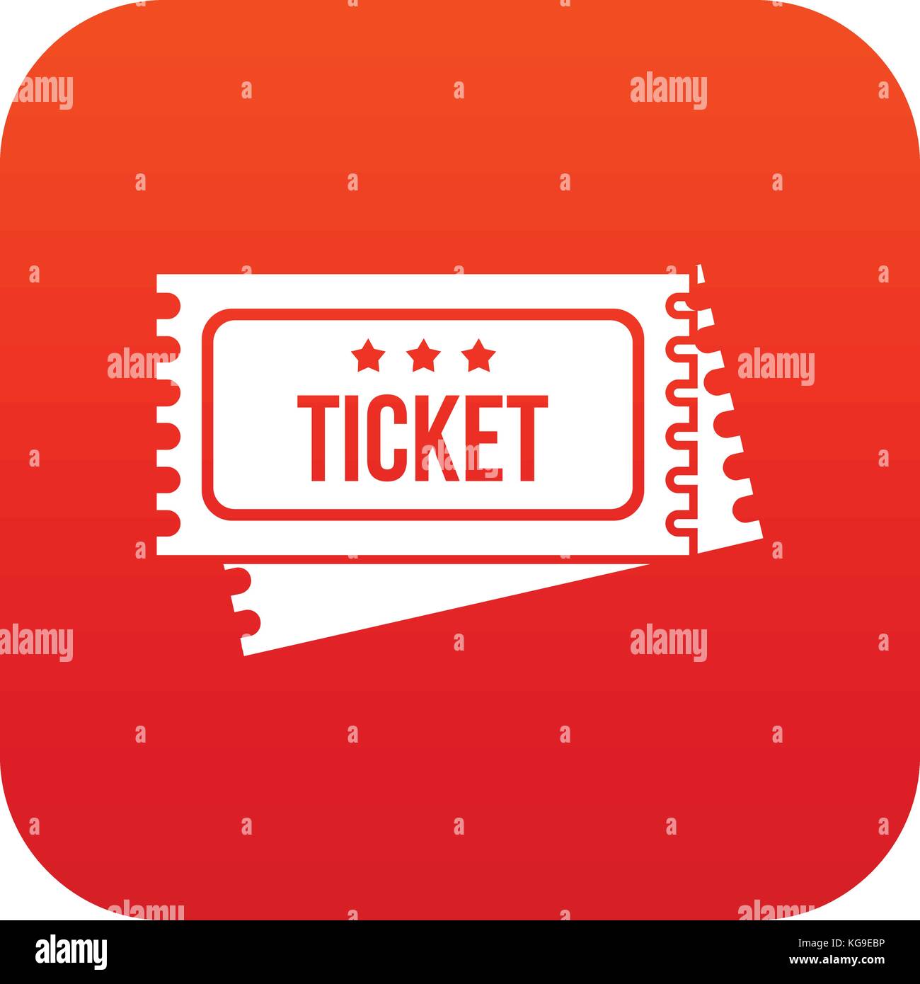 Circus show tickets icon digital red Stock Vector Image & Art - Alamy