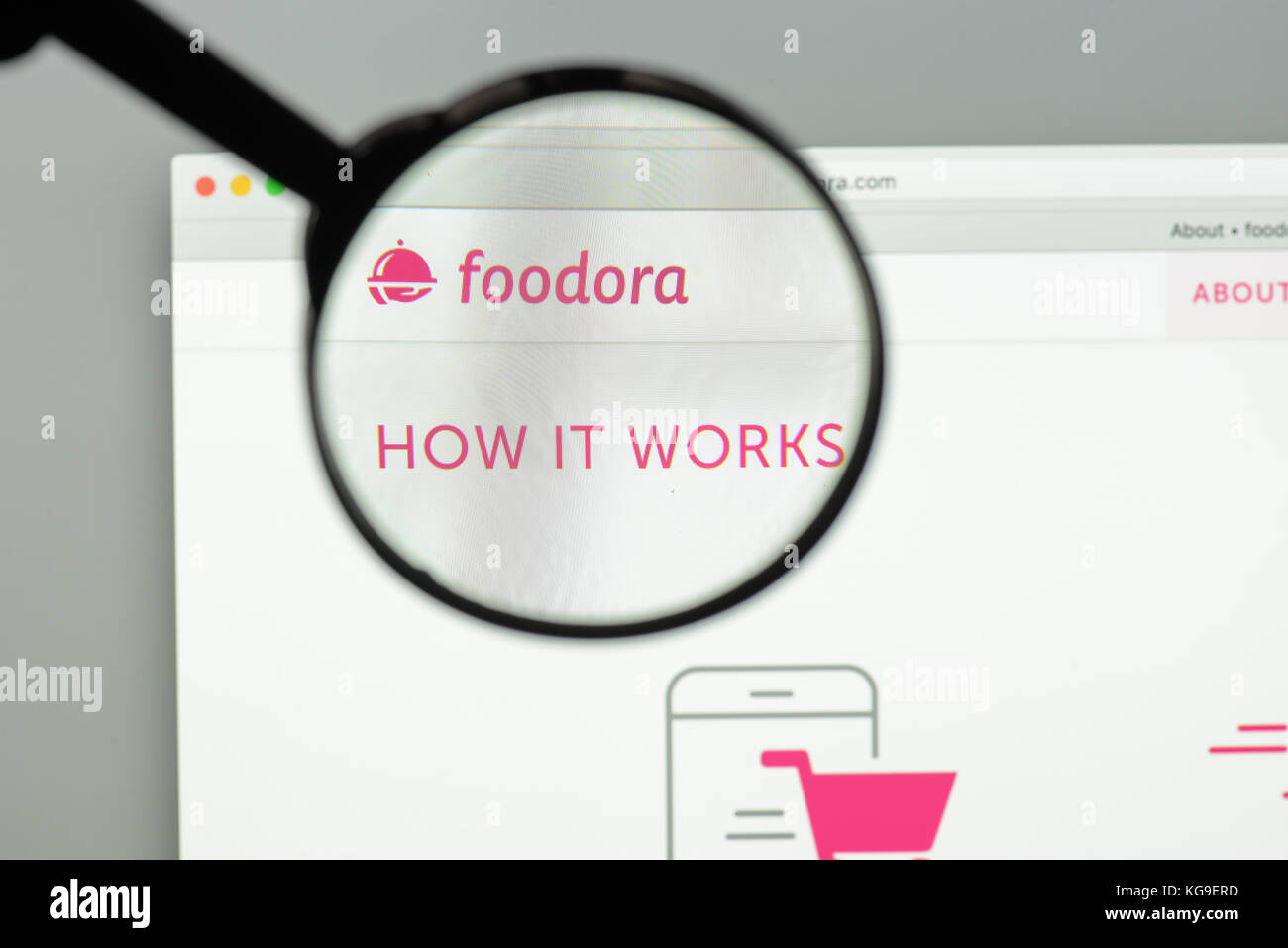 Foodora Icon High Resolution Stock Photography and Images - Alamy