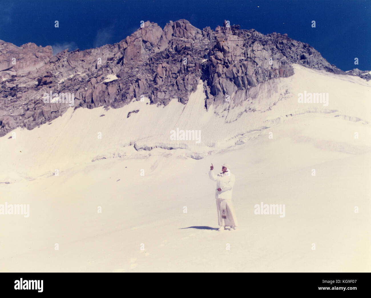 Pope John Paul II on the mountains, Aosta, Italy Stock Photo - Alamy