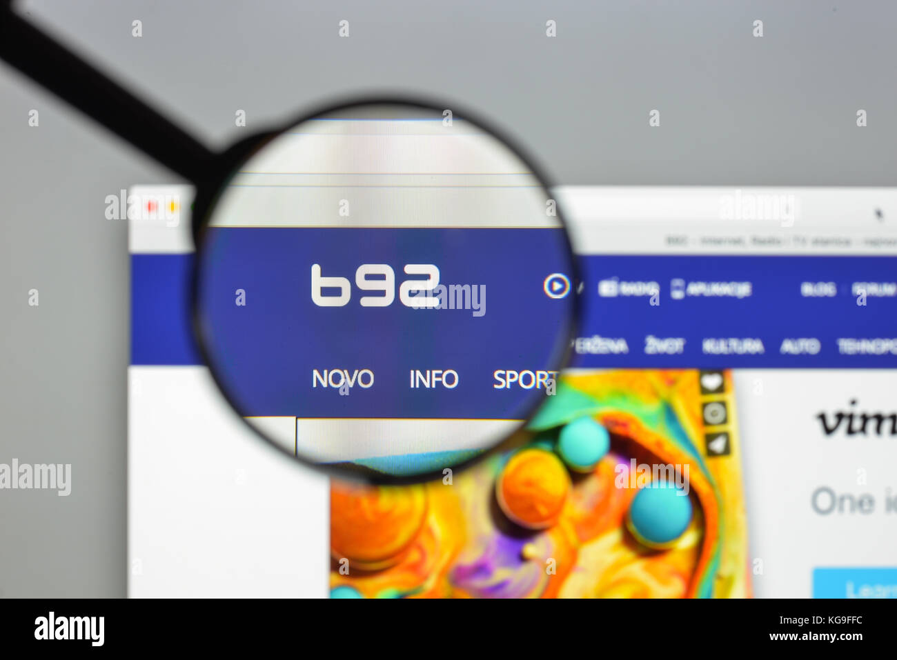 Band news tv logo hi-res stock photography and images - Alamy