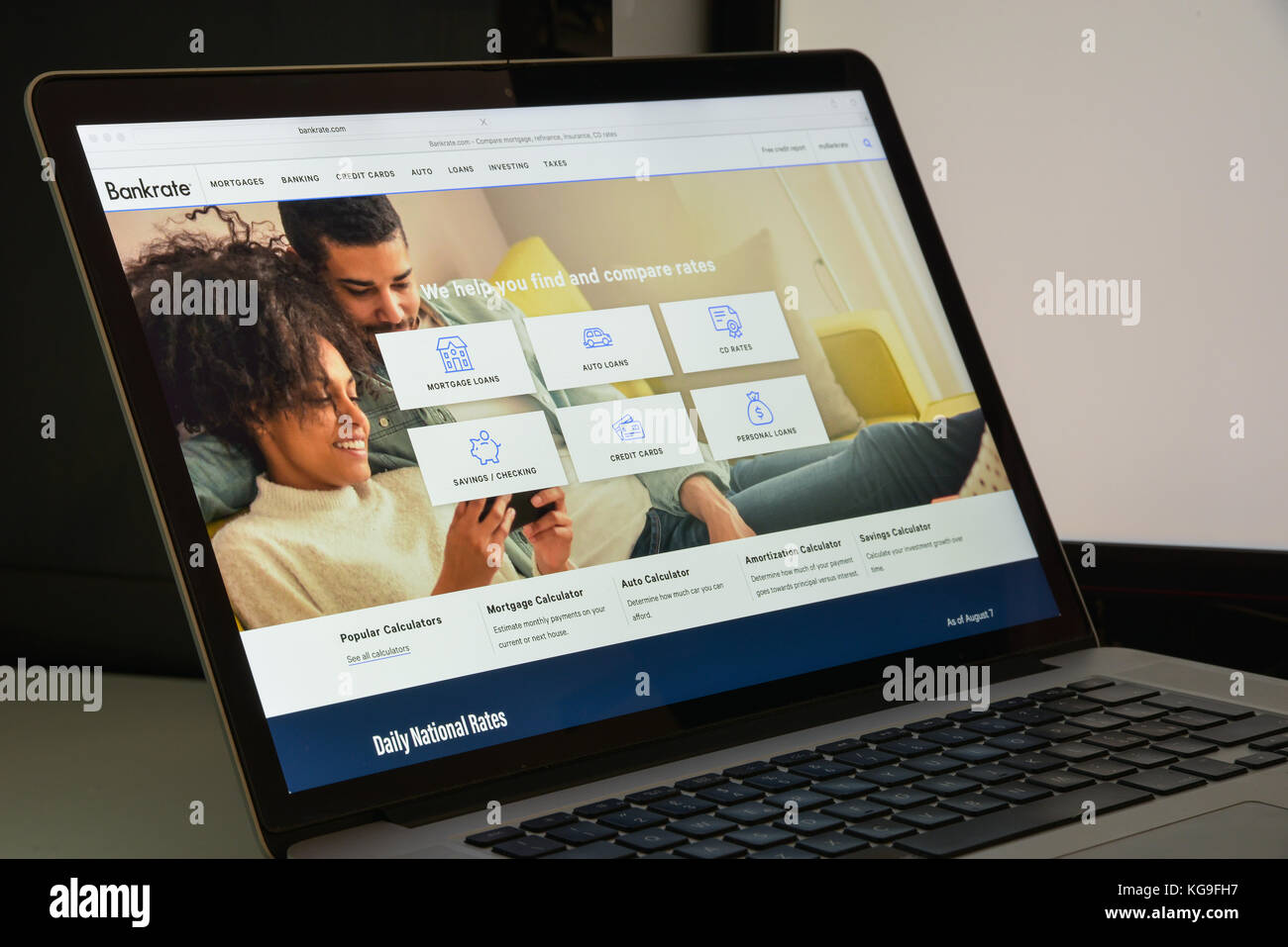 Bankrate logo hi-res stock photography and images - Alamy