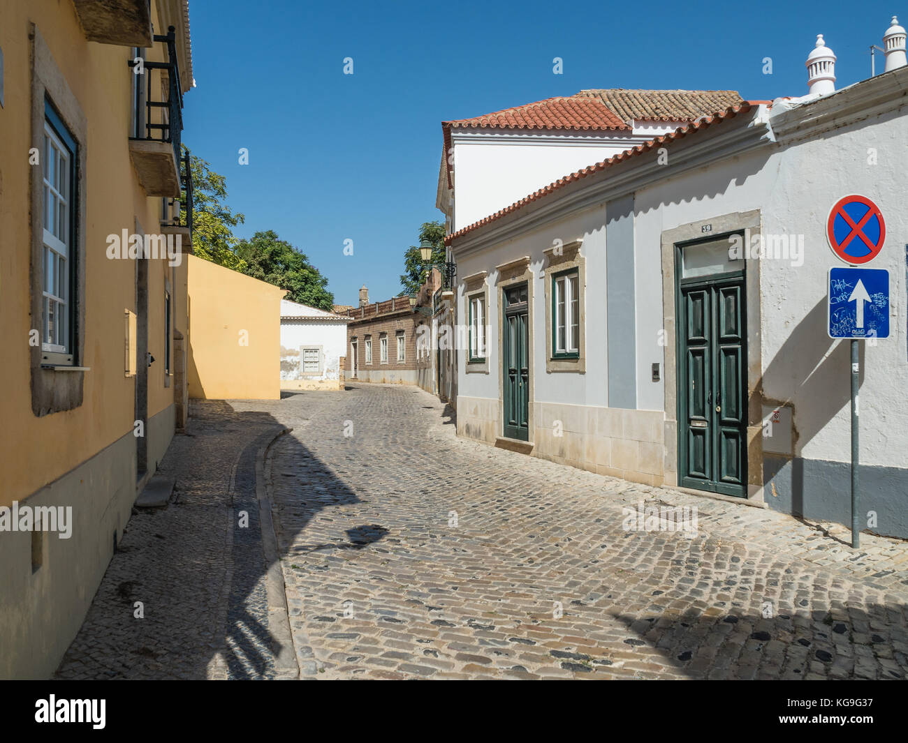 In the old alleyways of Faro on the coast of southern Portugal, the ...