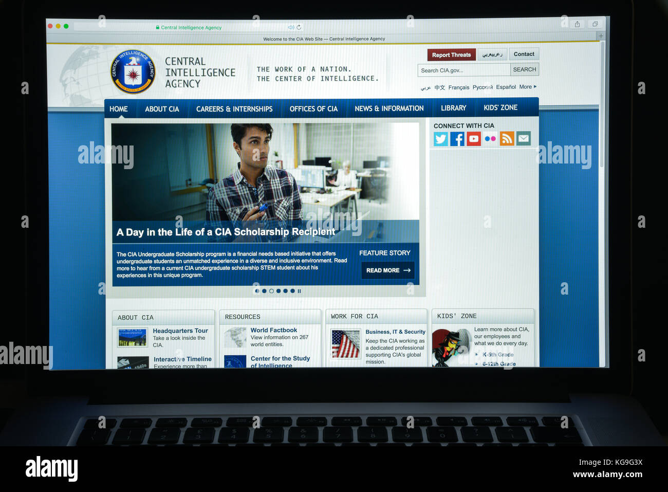 Central intelligence agency logo hi-res stock photography and images ...