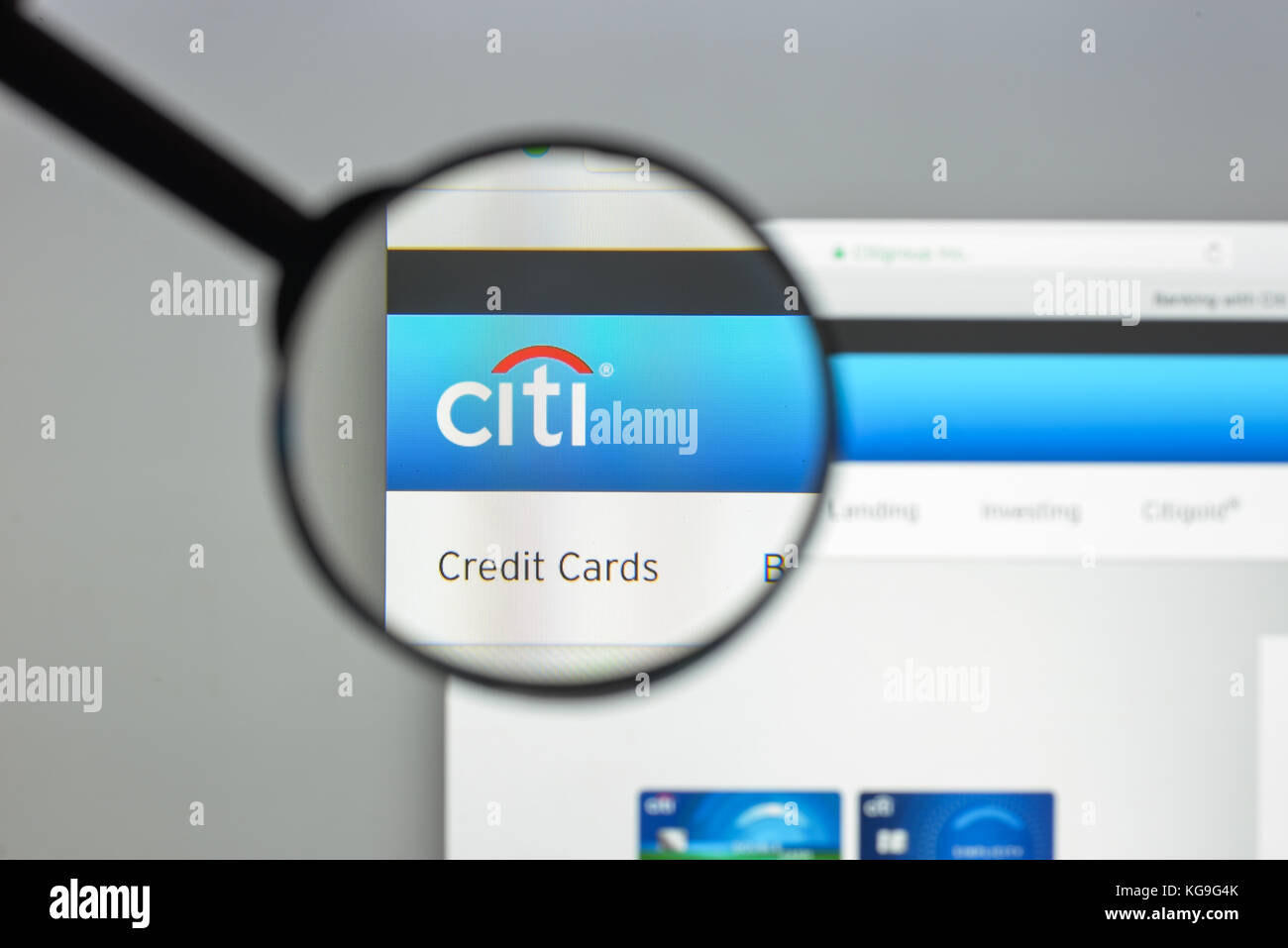 Consumer division of financial services multinational citigroup hi-res ...