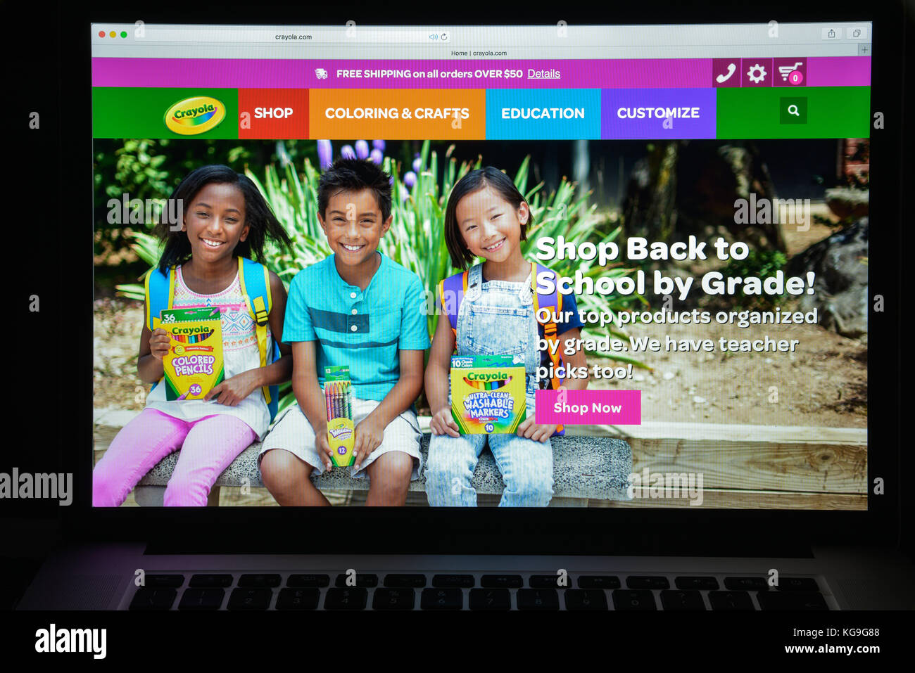 Crayola website hi-res stock photography and images - Alamy