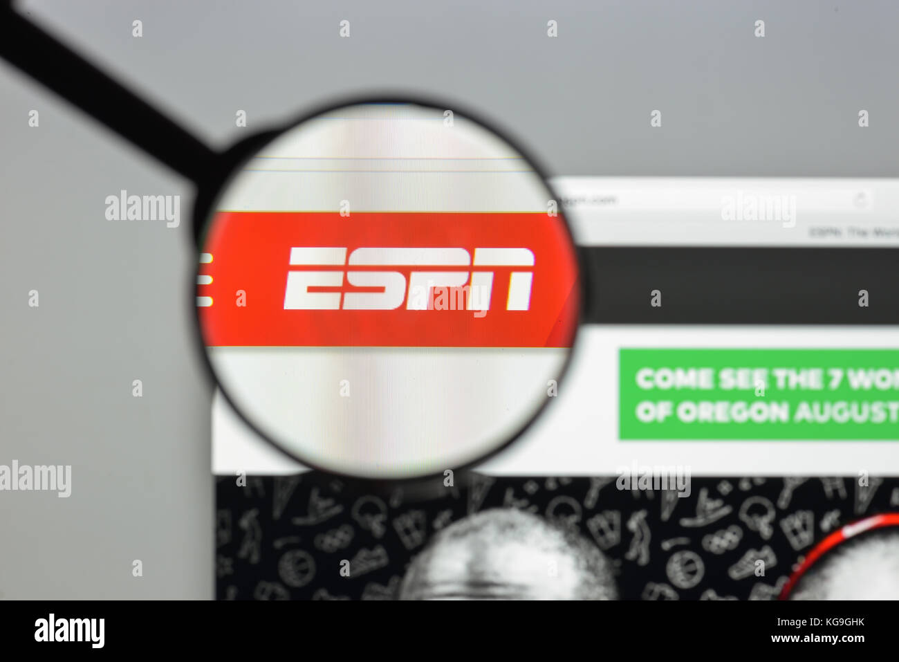 Espn logo hi-res stock photography and images - Alamy