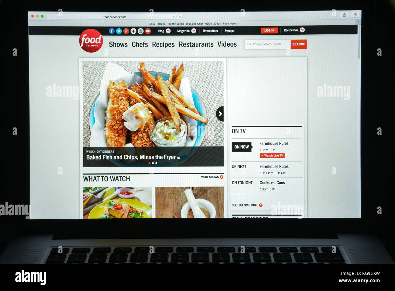 Food network logo hi-res stock photography and images - Alamy