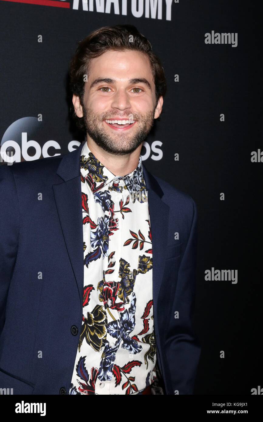 Los Angeles, CA, USA. 4th Nov, 2017. Jake Borelli at arrivals for GREY ...