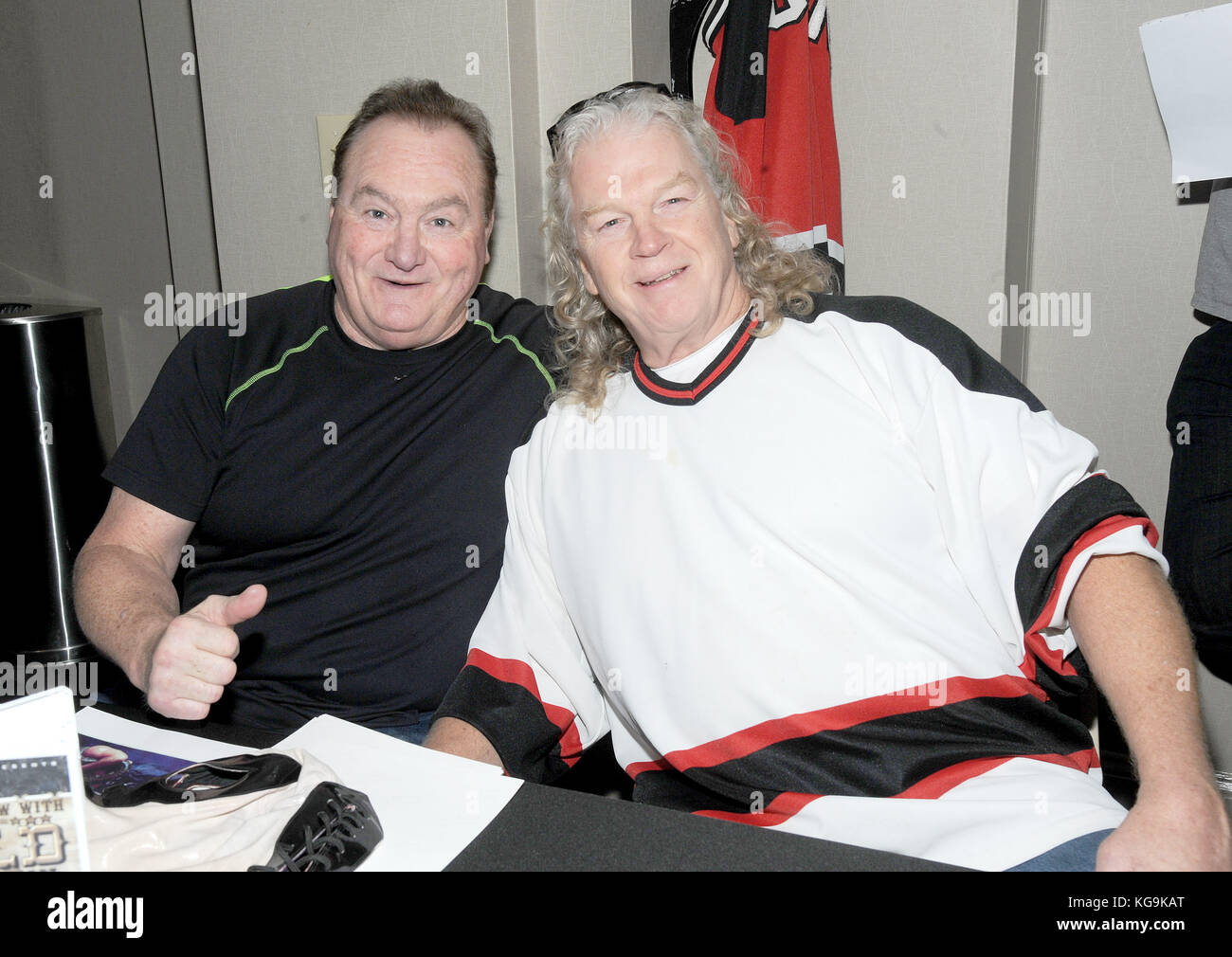New York, NY, USA. 4th Nov, 2017. "The Grappler" Len Denton and Bill Irwin attends the Big Event ...